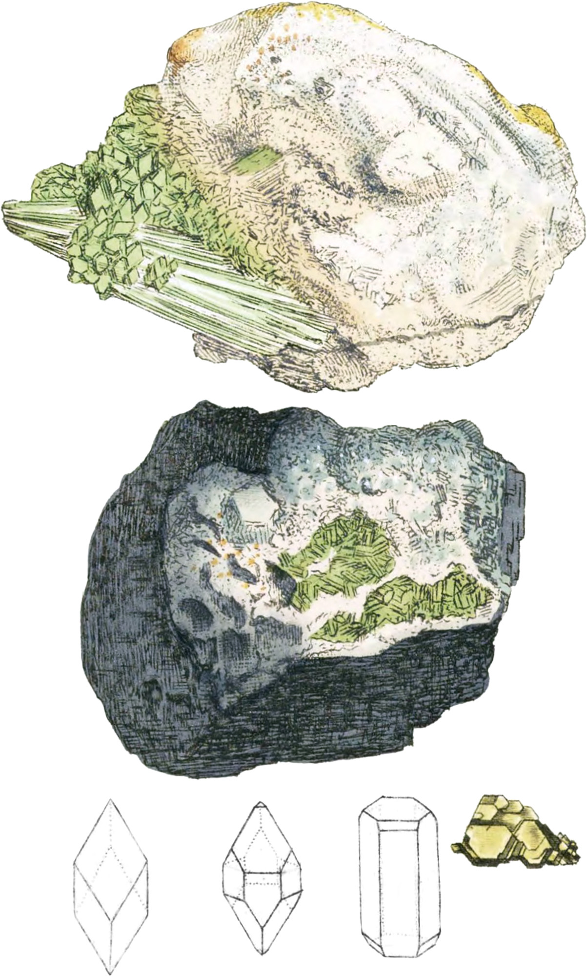 Rhomboidal Carbonate of Lead - British & Exotic Mineralogy