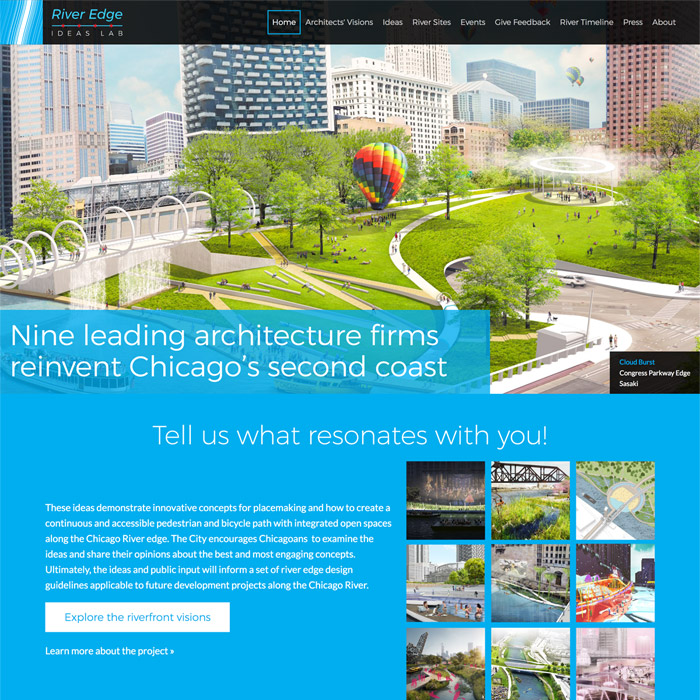 Chicago River Edge Ideas Lab - C82: Works of Nicholas Rougeux